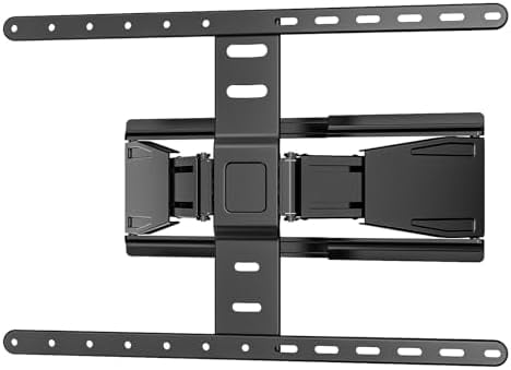 Ultra Slim Full Motion TV Wall Mount Bracket for Most 43-90 Inch Flat ...