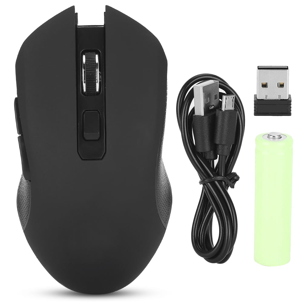 Ultra-Slim Office Wireless Mouse, Multi-Device Connection 2400 DPI ...