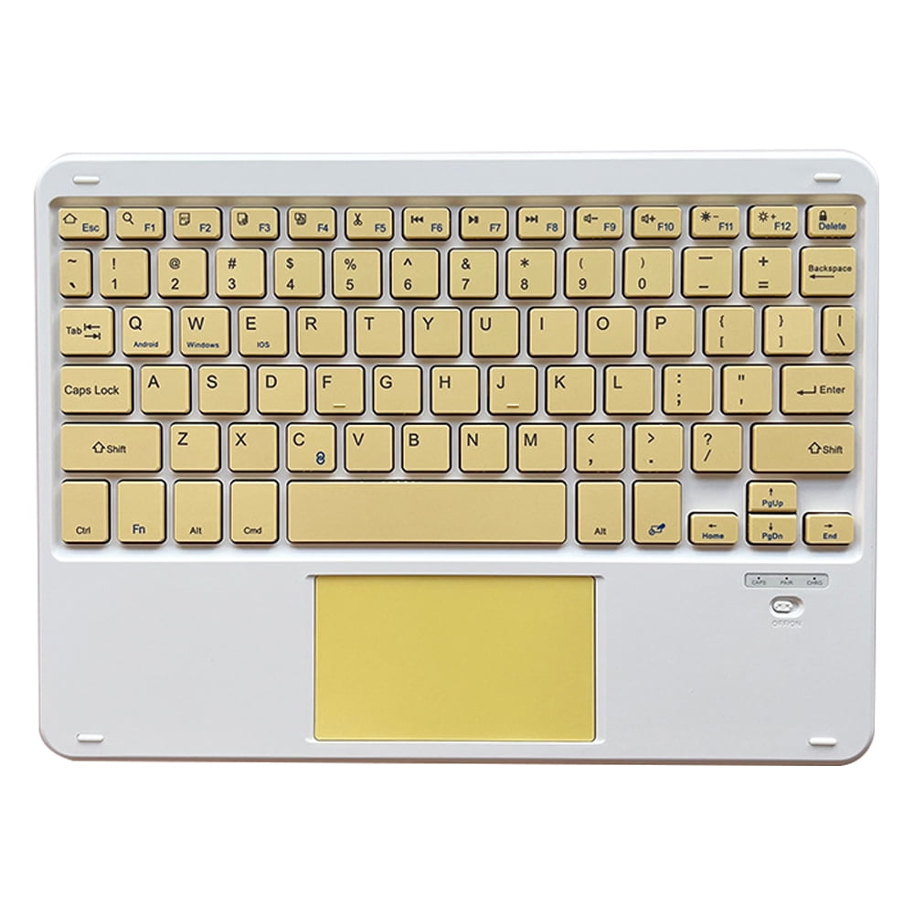 Ultra-Slim Wireless Bluetooth Keyboard with Touchpad - Universal ...