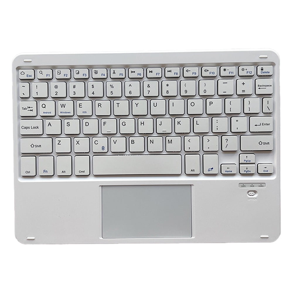 Ultra-Slim Wireless Bluetooth Keyboard with Touchpad - Universal ...