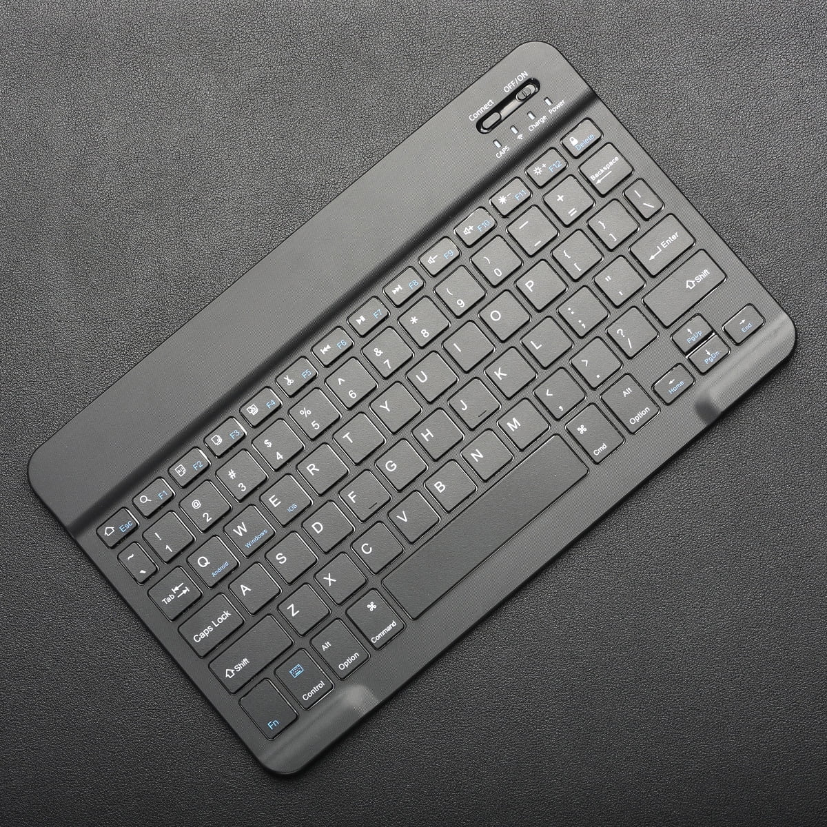 Ultra Slim Wireless Keyboard Mini 78 Key Bluetooth Compatible Rechargeable Keyboard For Android