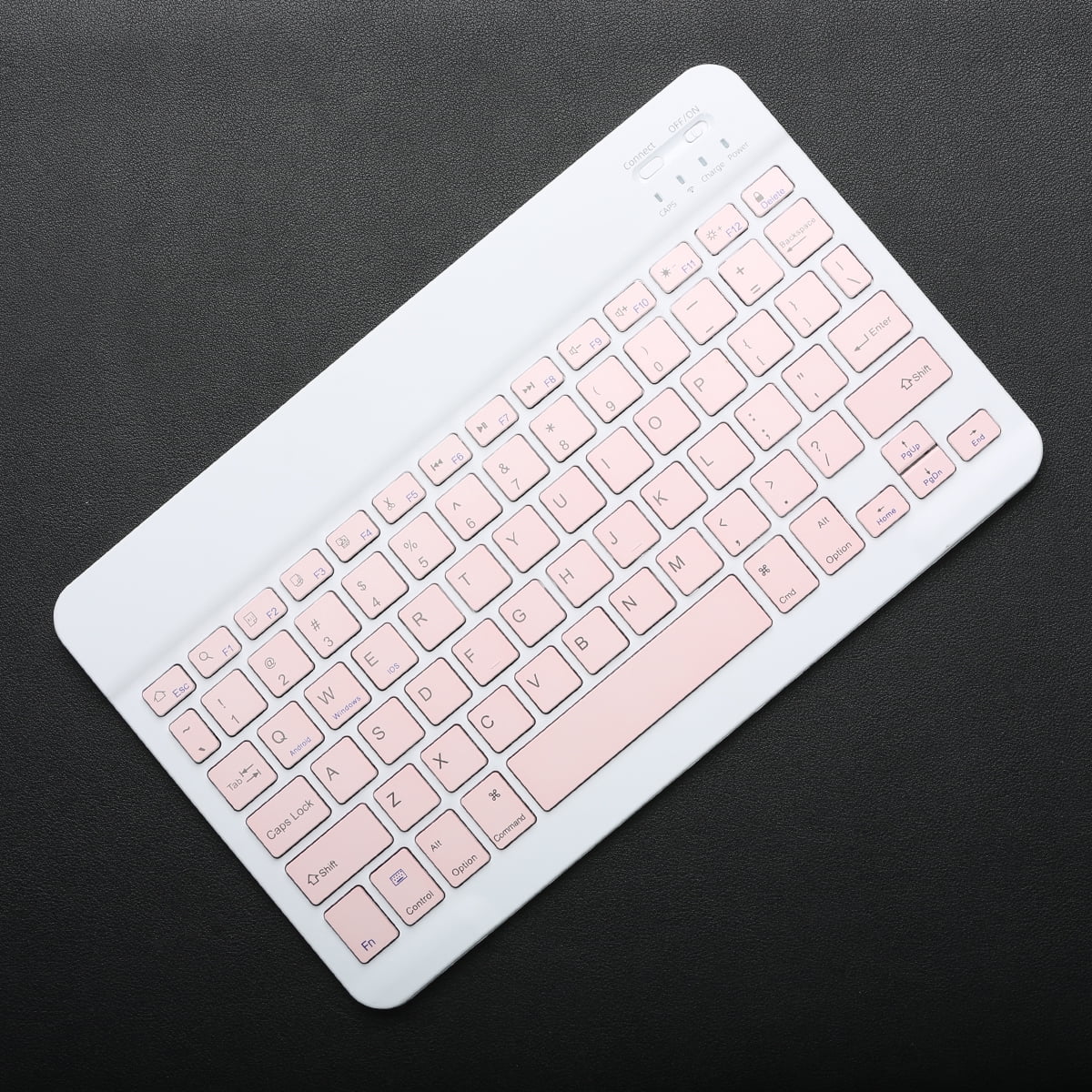 Ultra-Slim Wireless Keyboard Mini 78-Key Bluetooth-compatible ...