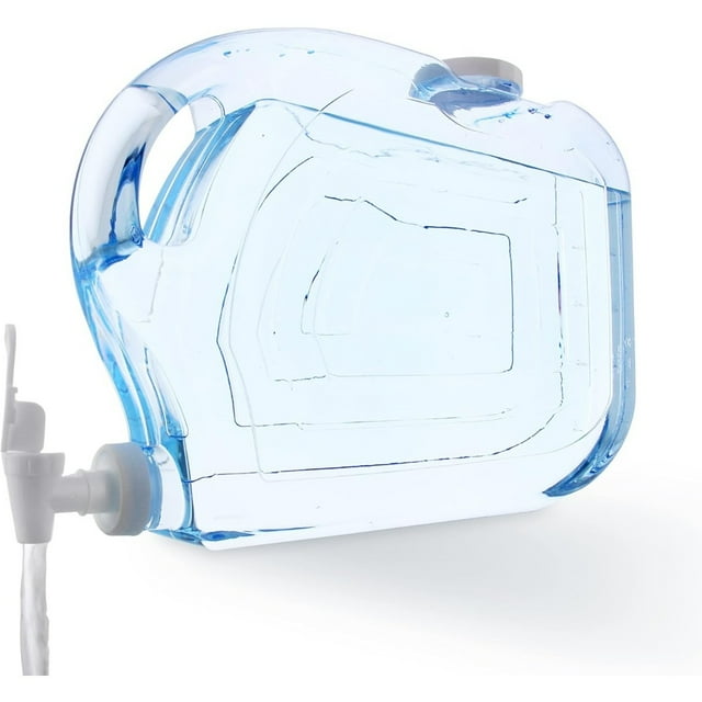 Ultra Slimline Drink Dispenser for Fridge, 1.25 Gallon - Plastic ...