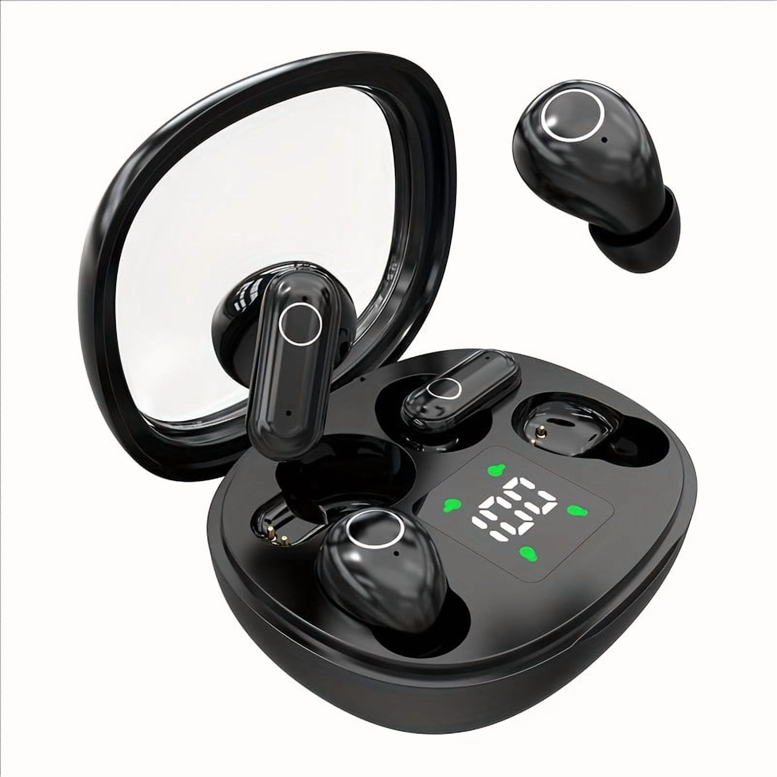Ultra-Small Mini Sleep & Short-Handle Sports Wireless Earphones - BT5.4 ...