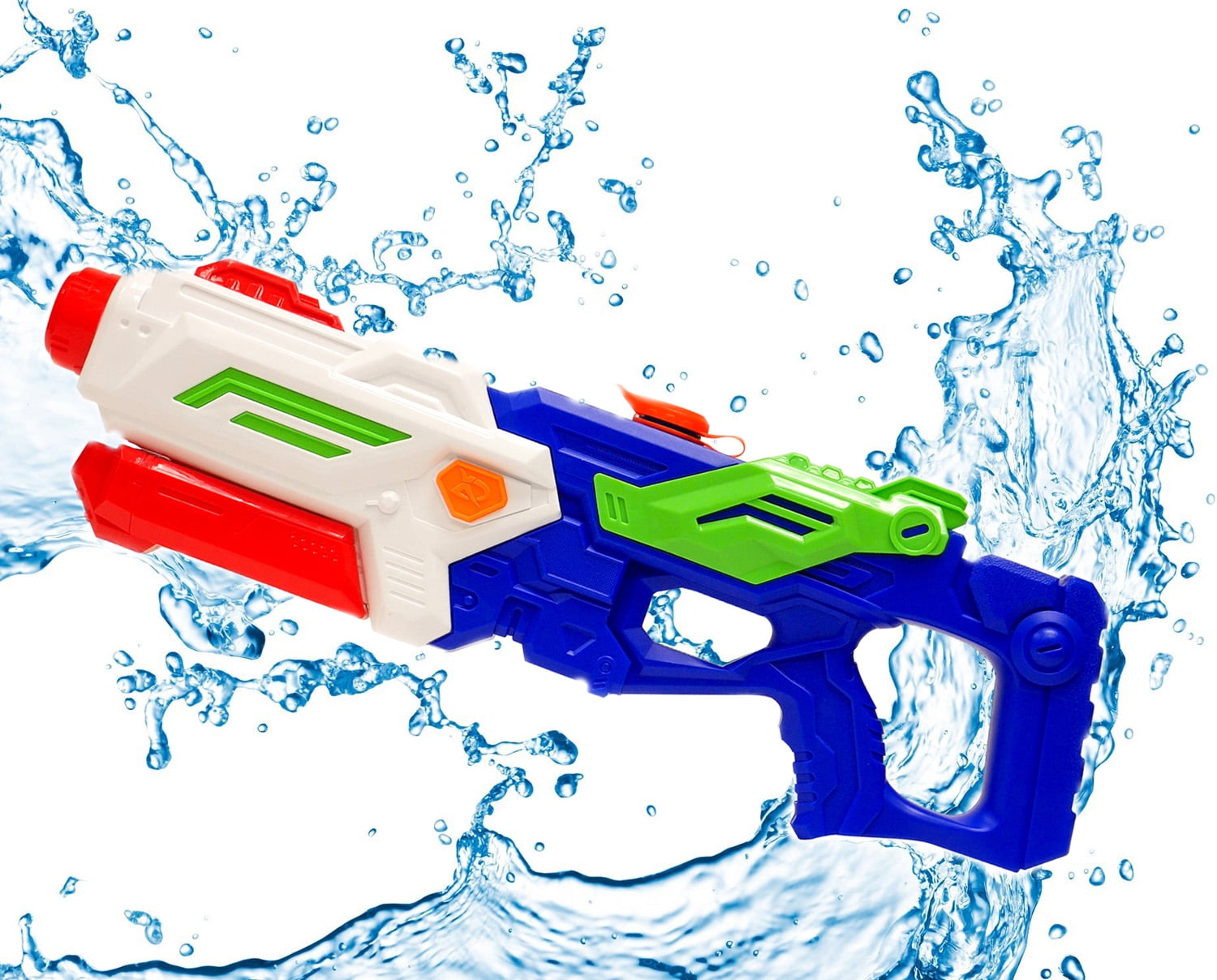 Ultra Soaker Water Blaster High Pressure & Capacity Pump Action Water ...