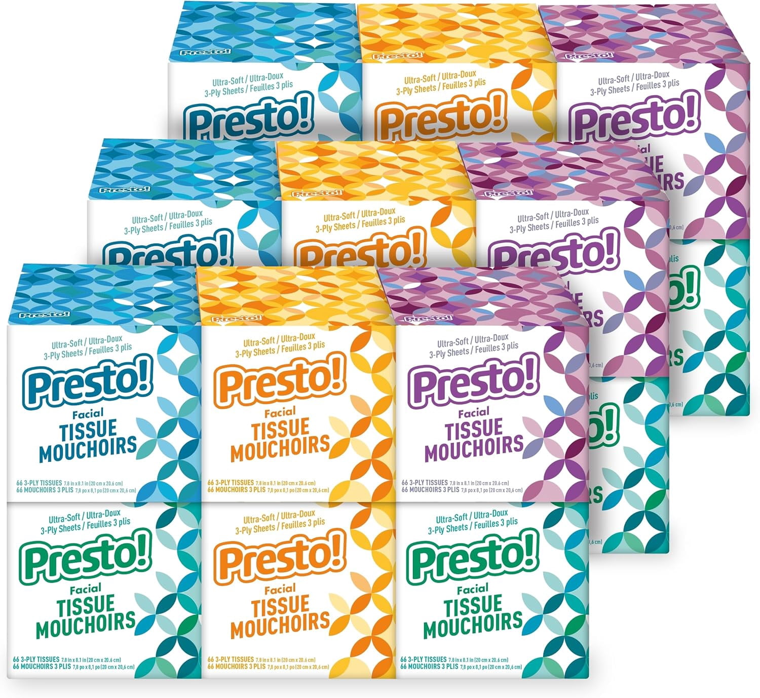 Ultra-Soft 3-Ply Premium Facial Tissues, (Packaging May Vary) - Walmart.com