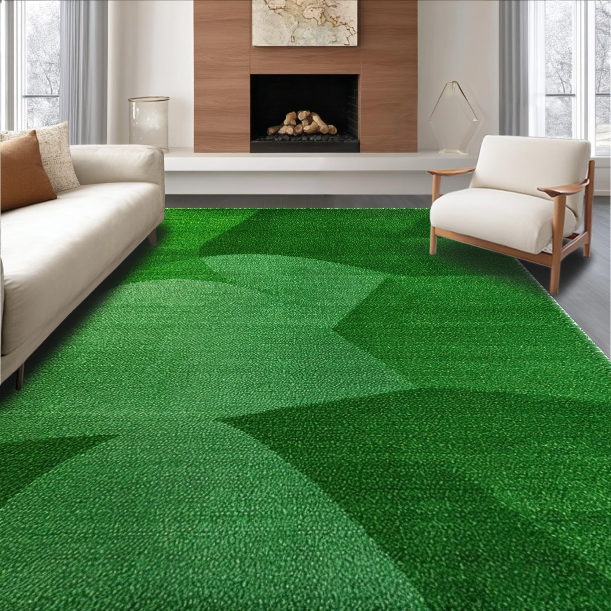 Ultra Soft Area Rug 2x3, Non Slip, Stain Resistant, Washable Area Rugs ...