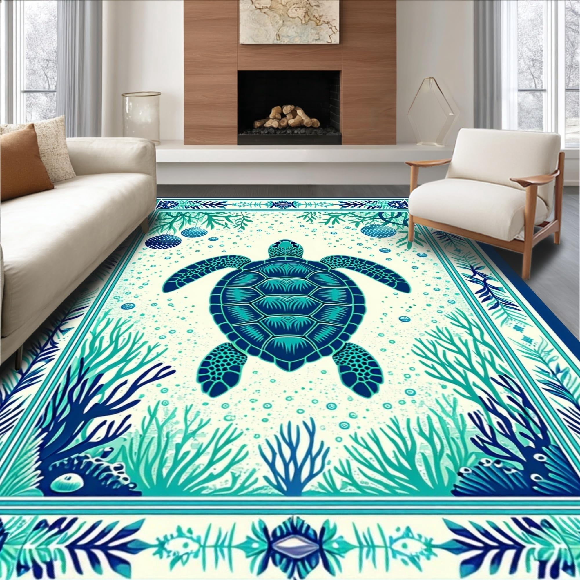 Ultra Soft Area Rug 2x3, Non Slip, Stain Resistant, Washable Area Rugs ...