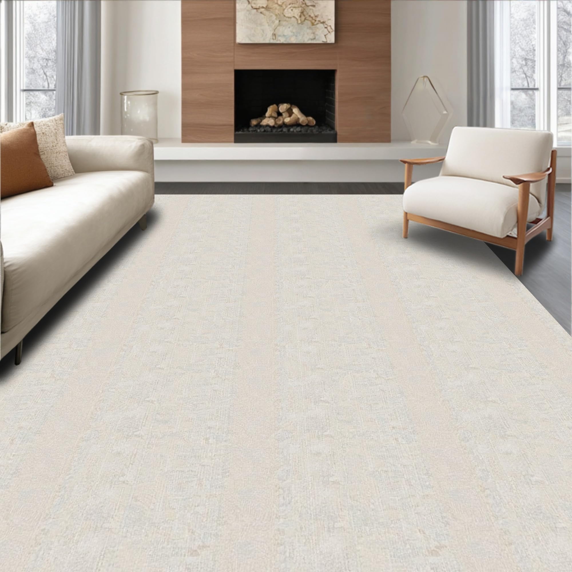 Ultra Soft Area Rug 4x6, Non Slip, Stain Resistant, Washable Area Rugs ...