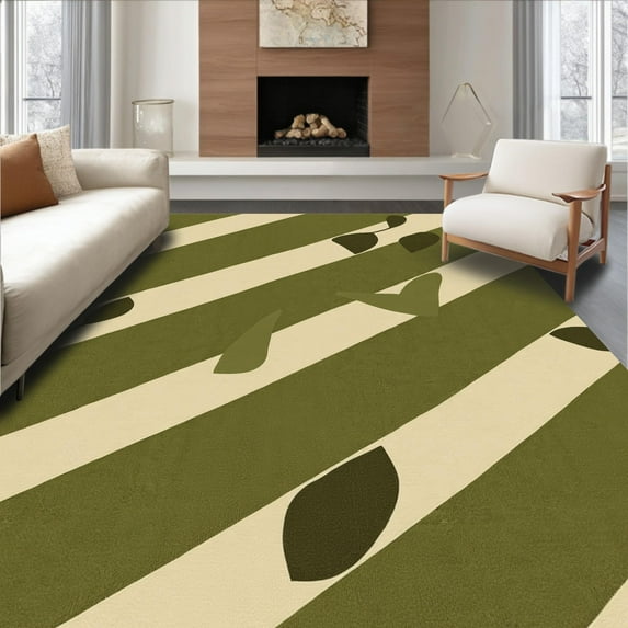 Ultra Soft Area Rug 4x6, Non Slip, Stain Resistant, Washable Area Rugs ...