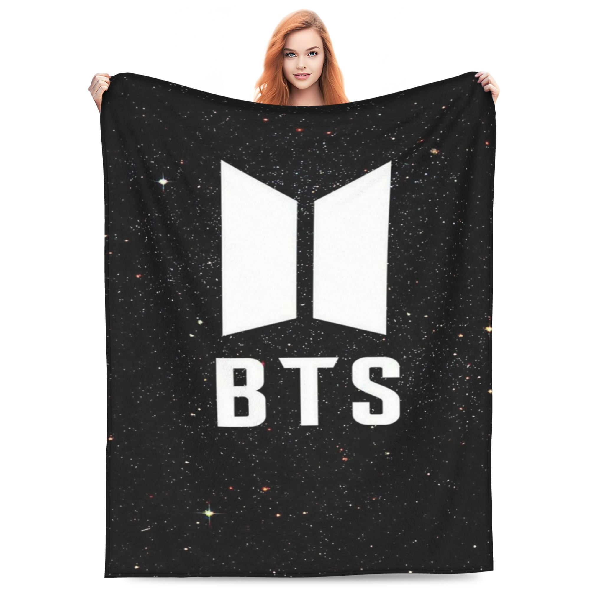 Ultra Soft BTS Blanket Throw Bed Blankets Fuzzy Comfortable Bedding for ...
