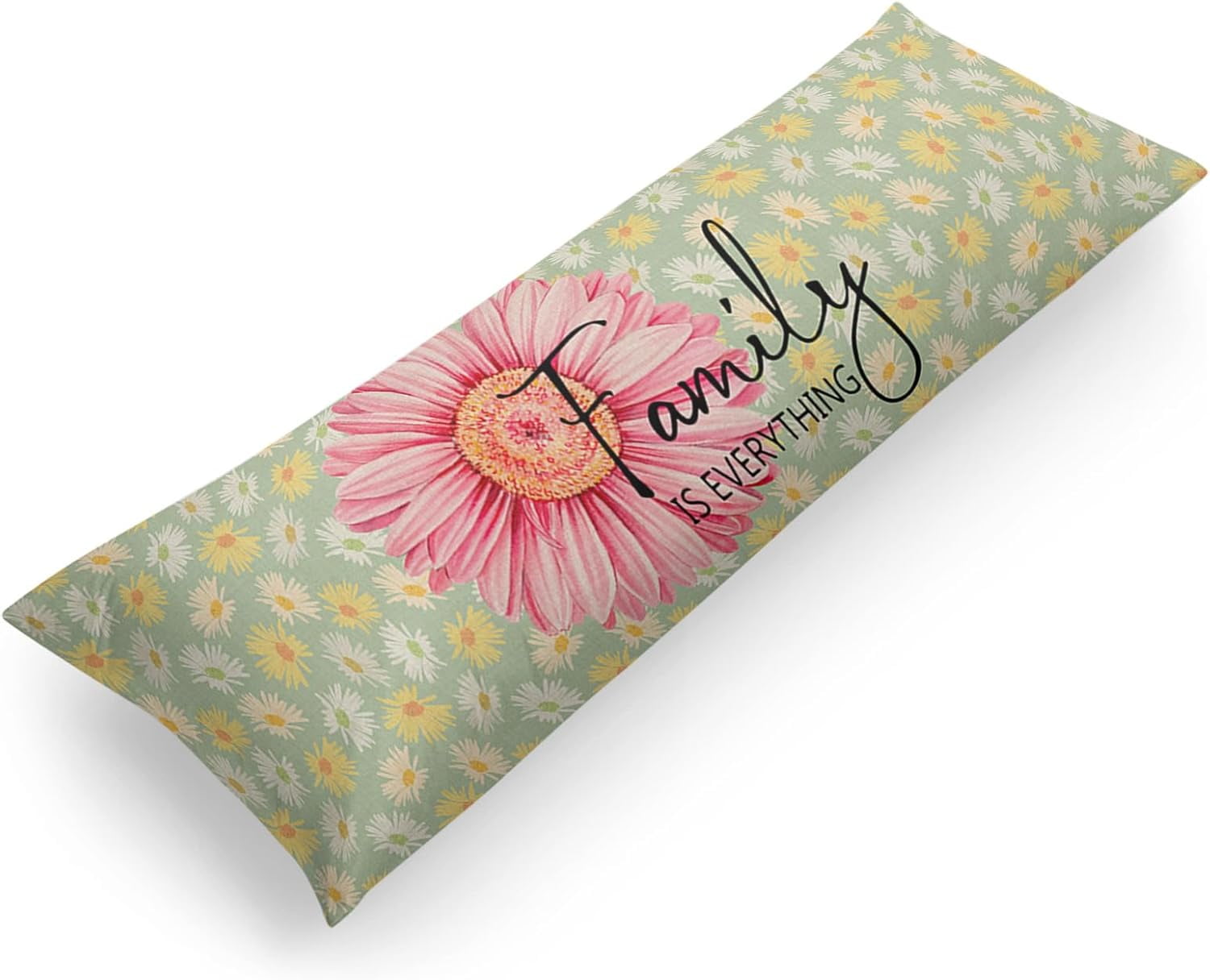 Ultra Soft Body Pillow Case Cover with Zipper 21" x54 Luxury Long Body ...