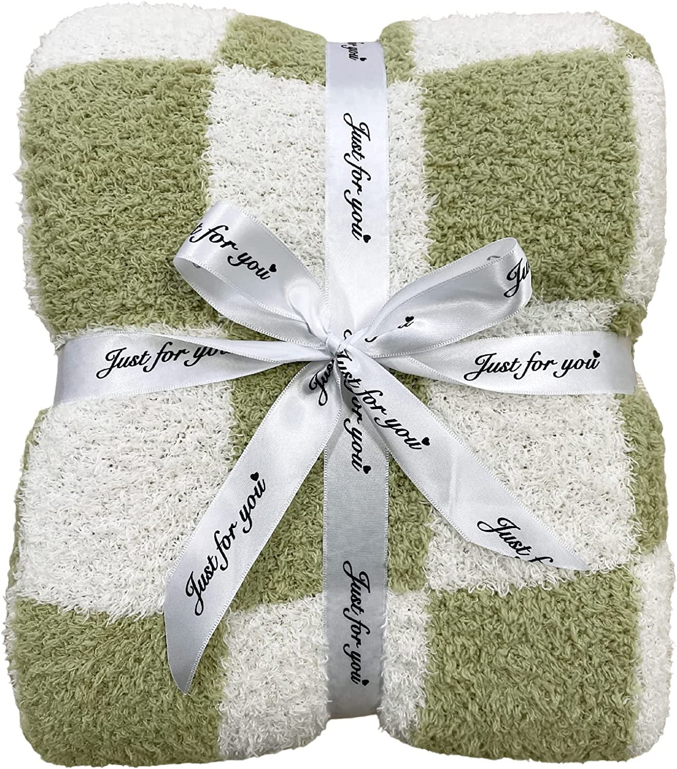 Ultra Soft Checkered Blanket Cozy Buffalo Check Throw Fluffy Knitted ...