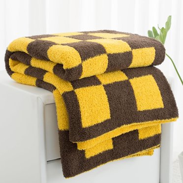 Sticky Toffee 100% Oeko-Tex Cotton Muslin Throw Blanket, Lightweight ...