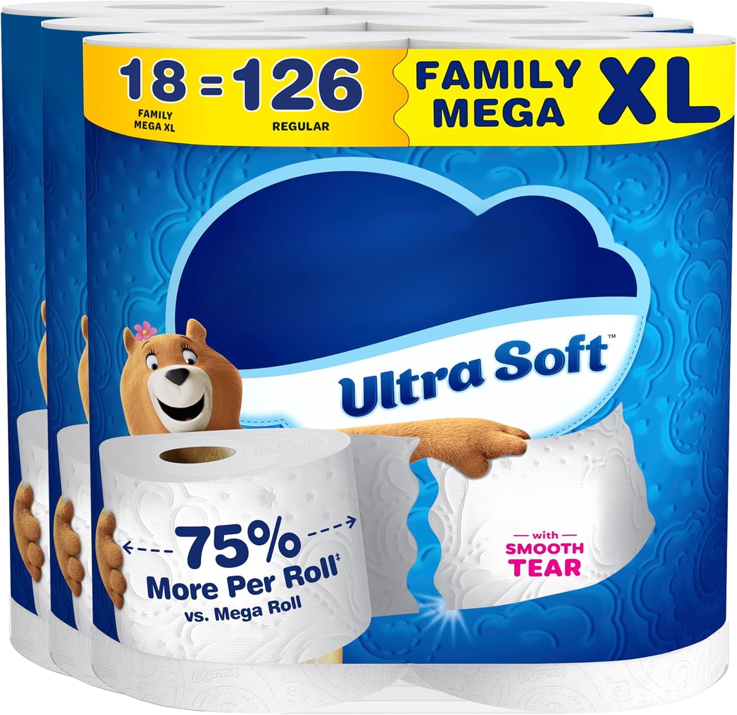 Ultra Soft Cushiony Touch Toilet Paper - Walmart.com