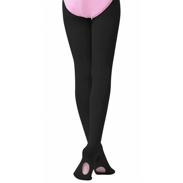 Ultra-Soft Dance Ballet Tights Kids High Elasticity Convertible ...