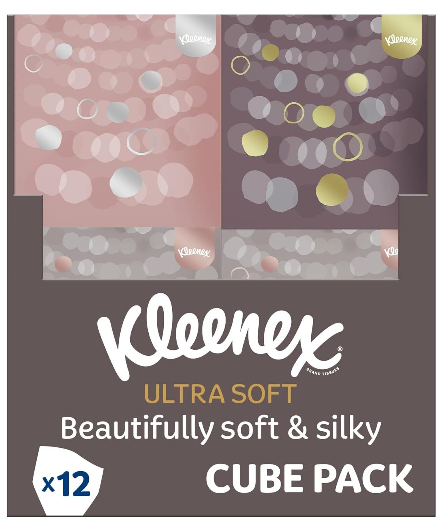 Ultra Soft Facial Tissues - Pack of 12 Cube Tissue Boxes - Our Softest ...