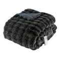 Ultra Soft Faux Fur Heated Blanket - King Size Electric Comforter - 6 ...