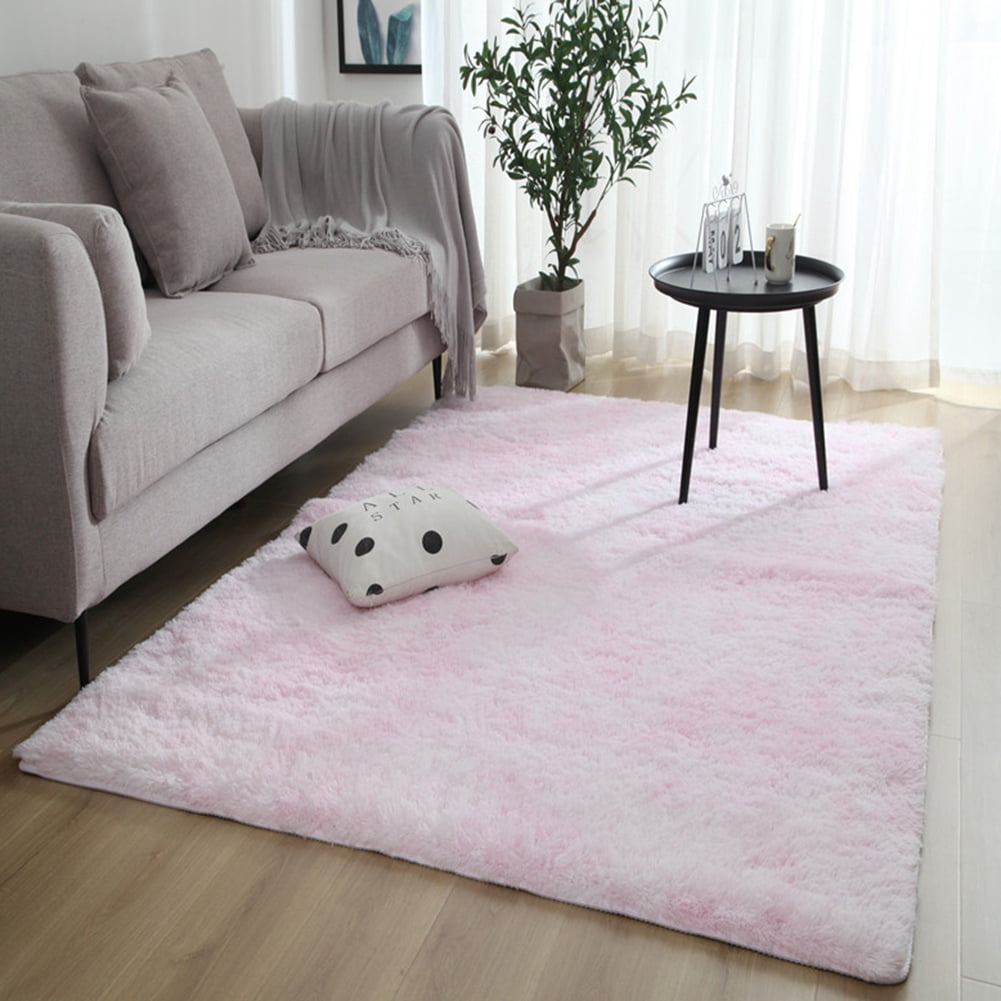 Ultra Soft Fluffy Area Rugs for Bedroom 16"x24", Shaggy Bedroom Carpet ...