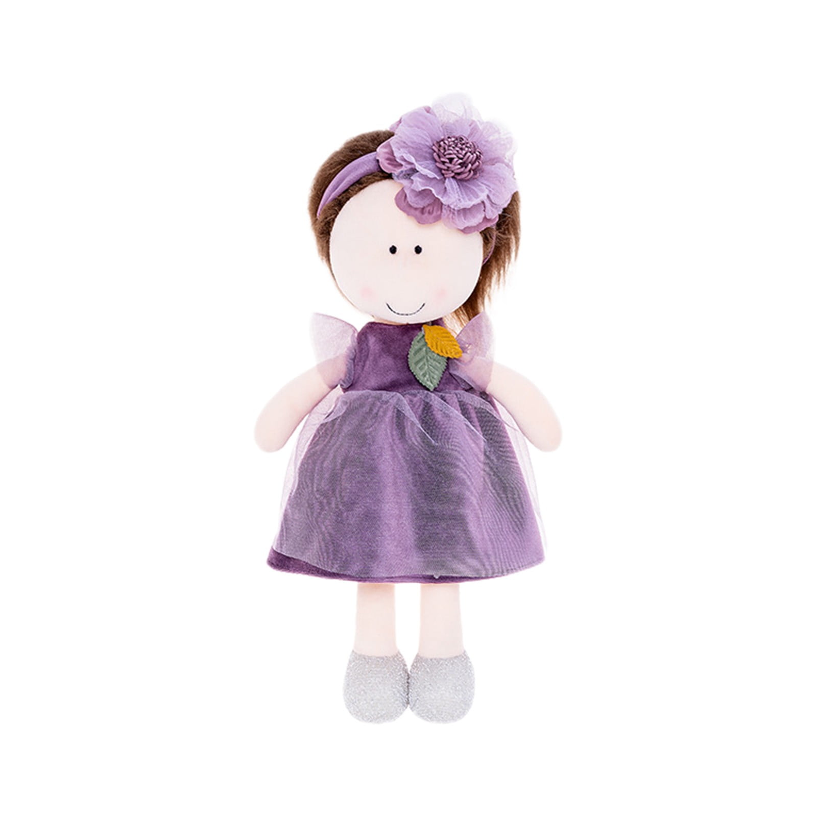 Ultra Soft Knit Fabric Rag Doll with Cotton Filling Adorable Stuffed ...