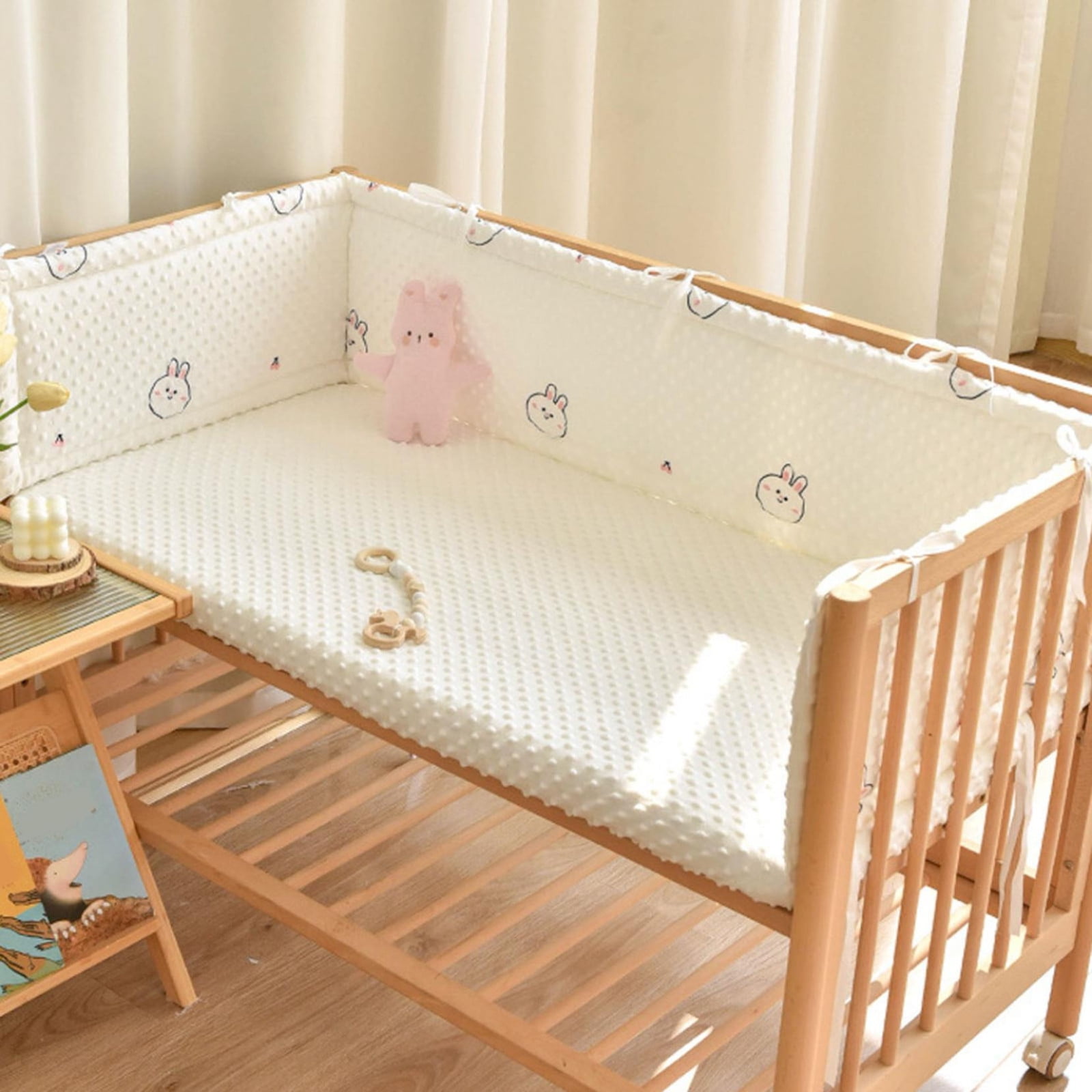 Ultra Soft Mattress Topper Bed Side Protectors, Bed Rail Guard Toppers ...