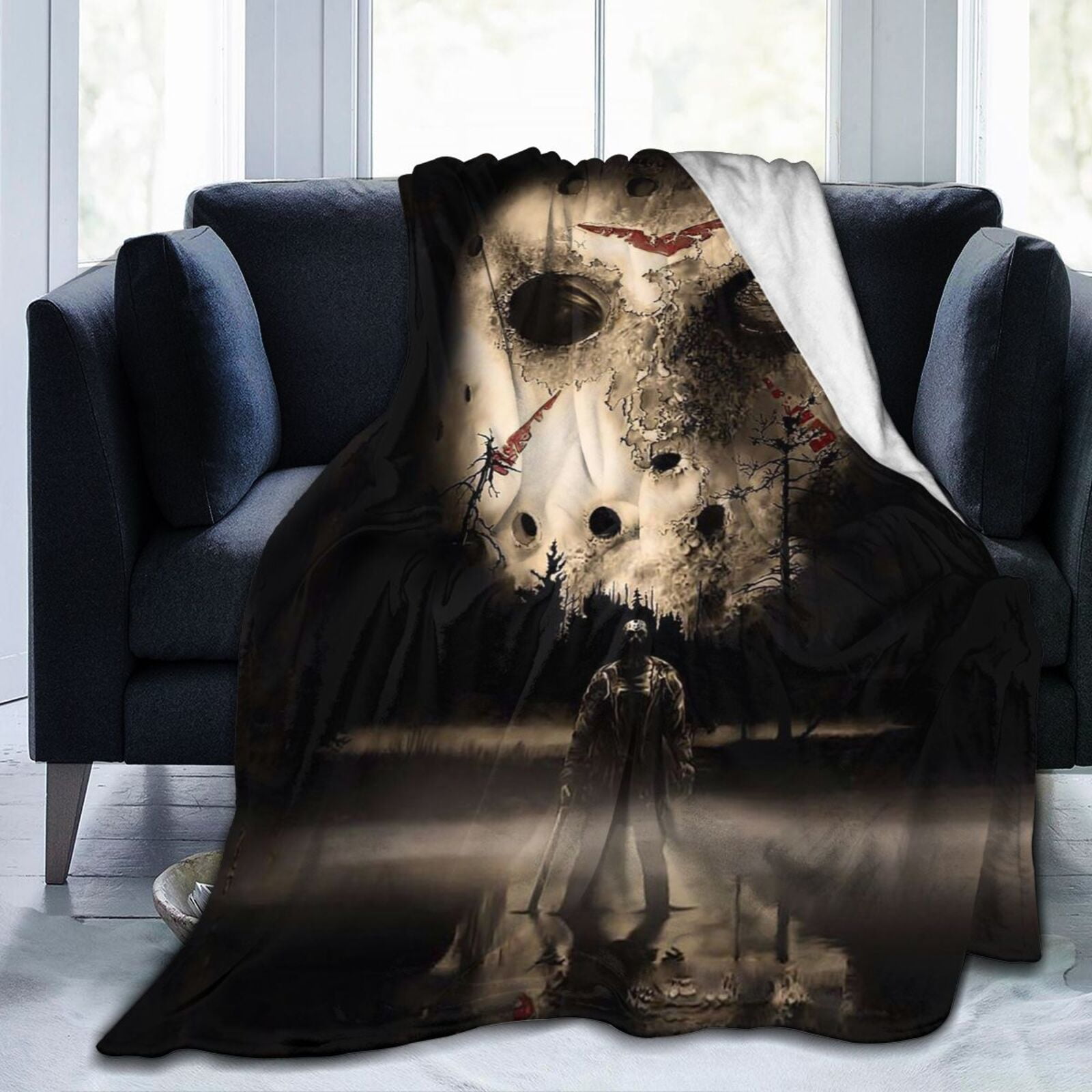Ultra-Soft Micro Fleece Blanket Jason Voorhees - Friday The 13th Super ...