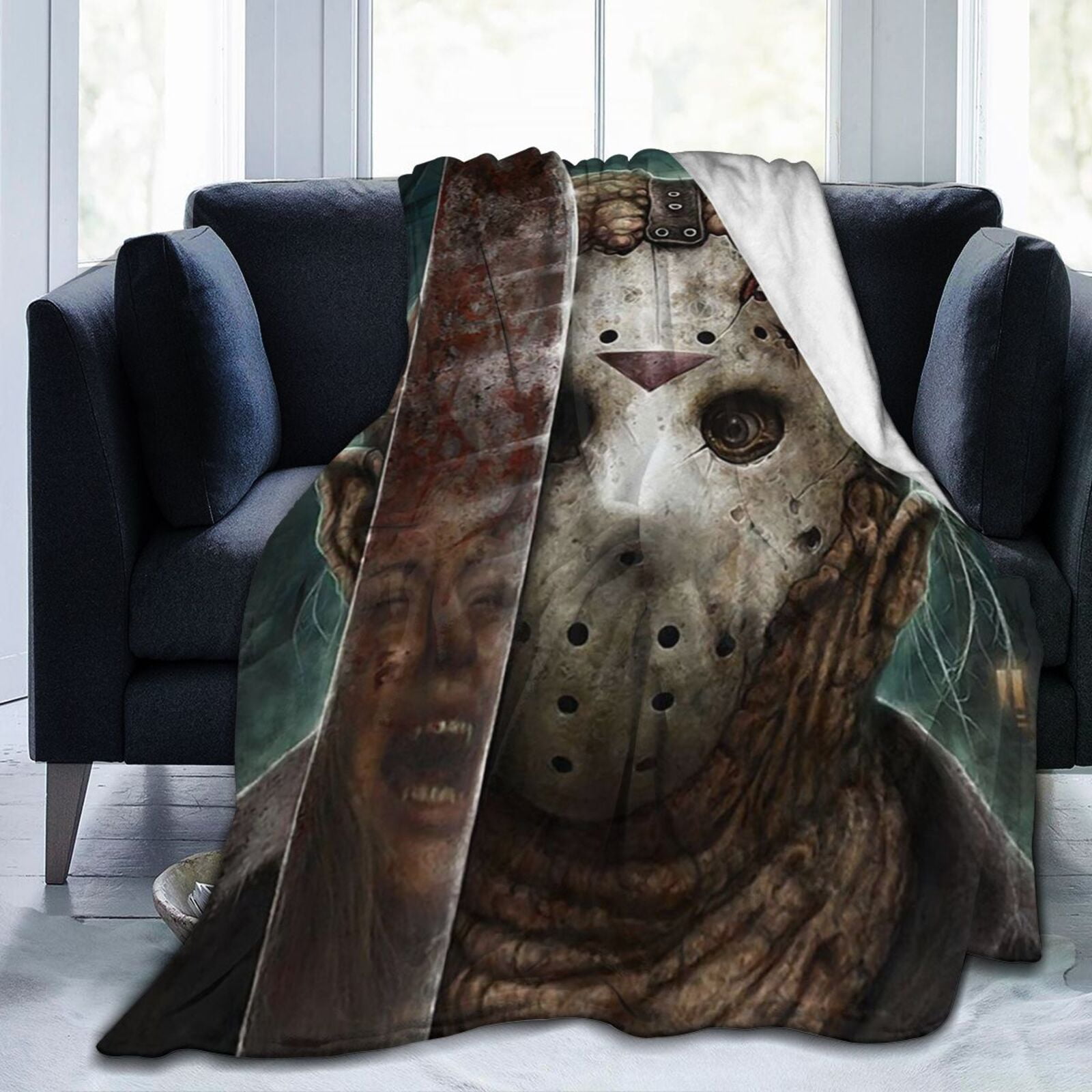 Ultra-Soft Micro Fleece Blanket Jason Voorhees - Friday The 13th Super ...
