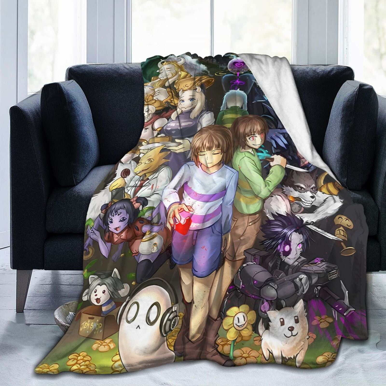 Ultra-Soft Micro Fleece Blanket Undertale Super Soft Plush Blanket For ...