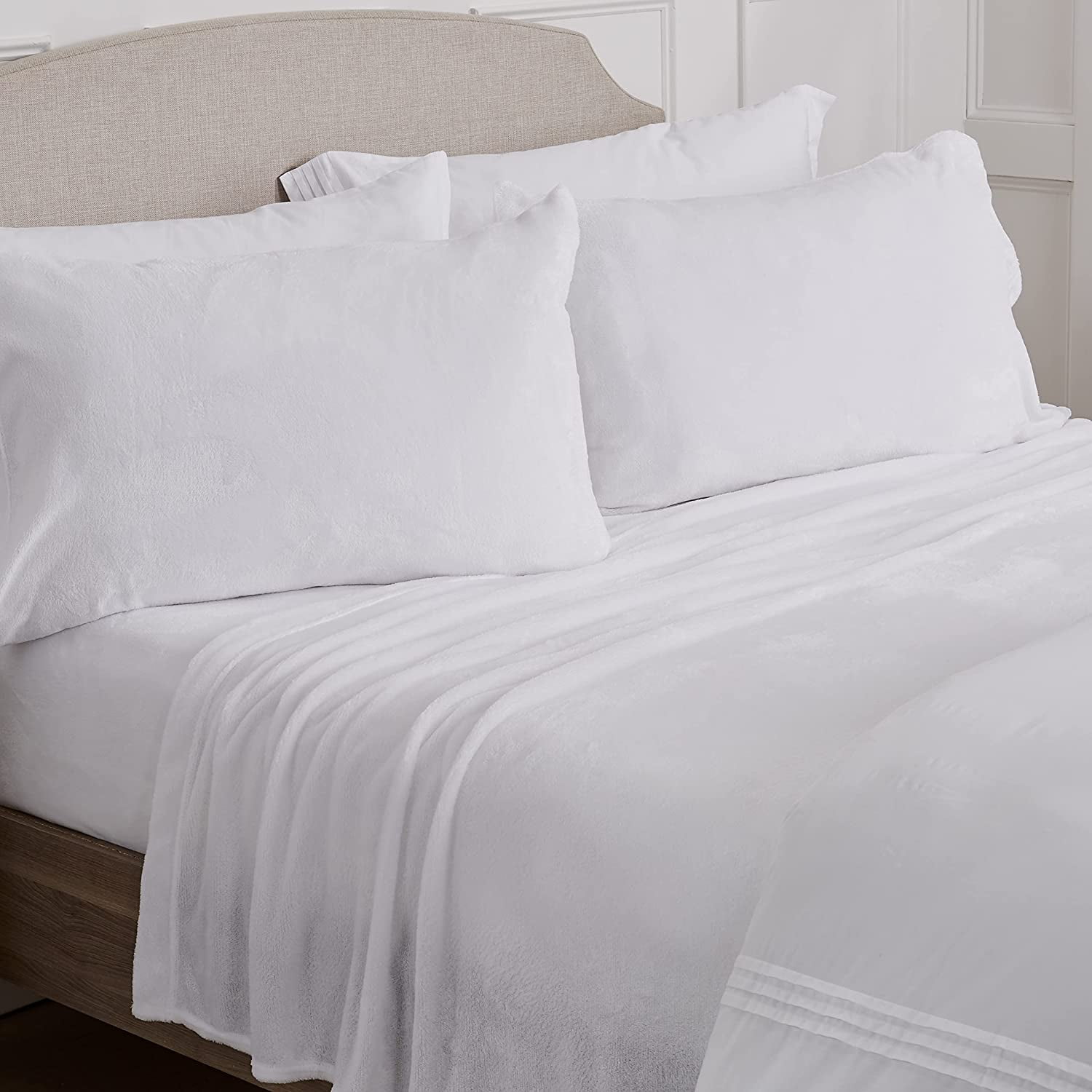 Ultra Soft Micro Fleece Sheets Set with Extra Deep Pockets | Extra Soft ...