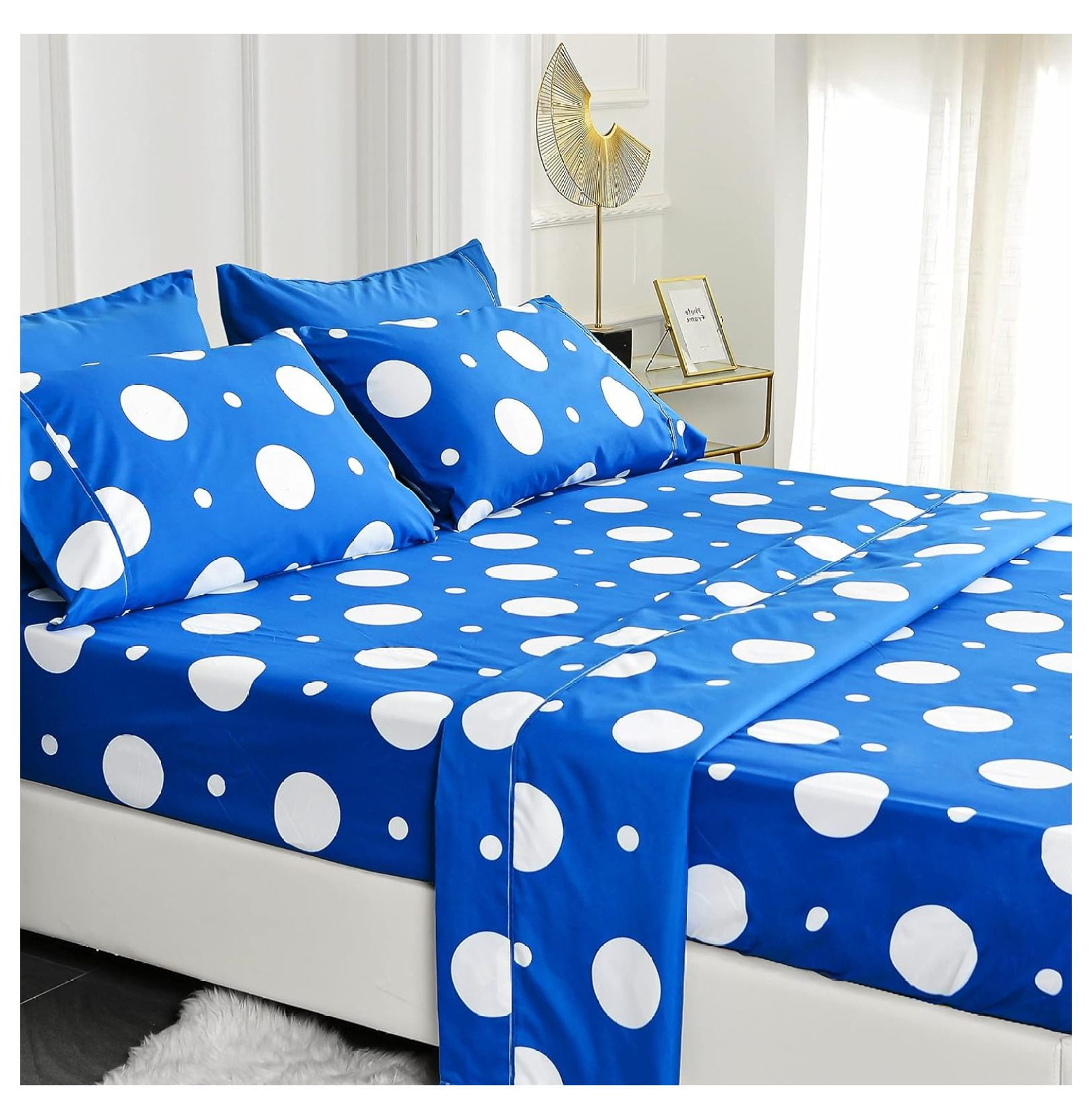 Ultra-Soft Microfiber Sheet Set - Double Brushed - Wrinkle and Stain ...