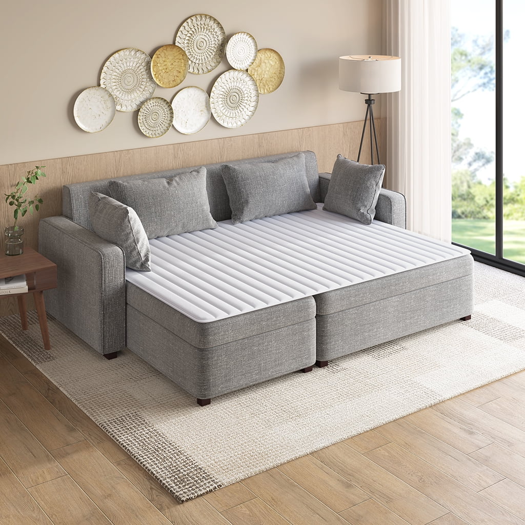 Ultra-Soft Microfiber Waterproof Sofa Bed Mattress Pad - Walmart.com