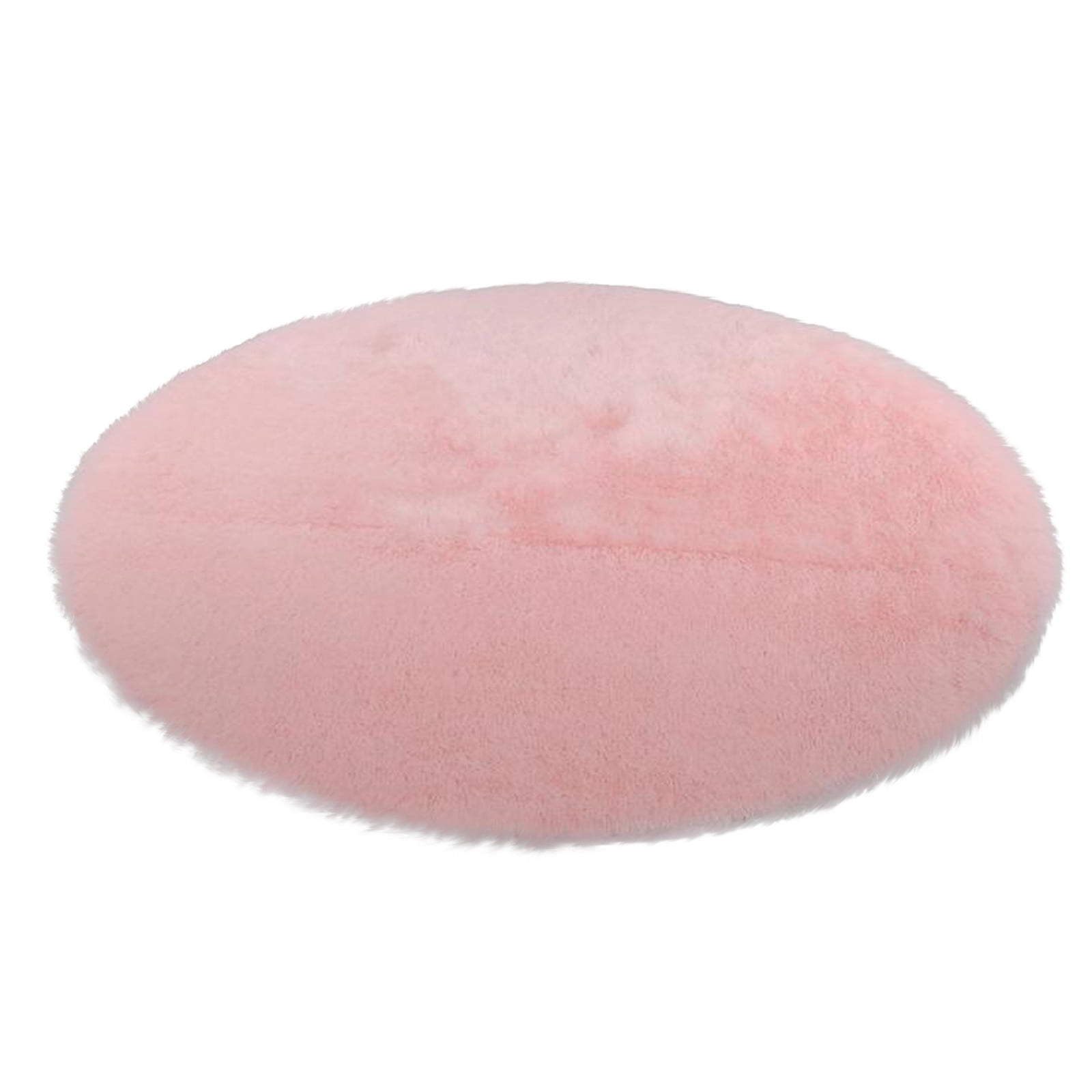 Ultra-Soft Plush Pink Round Cushion – Cozy Decorative Pillow for Home ...