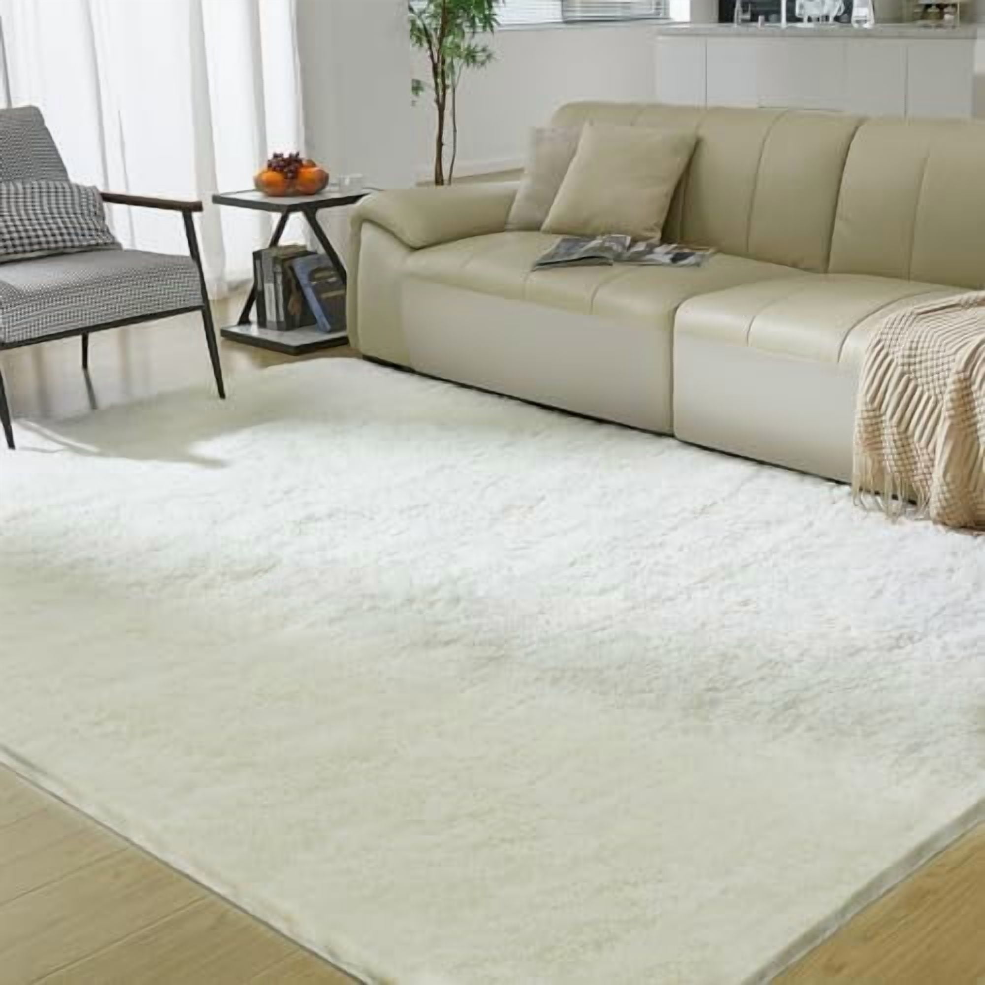 Ultra Soft Rug for Living Room, 6X9 Fluffy Shag Area Rug for Bedroom ...