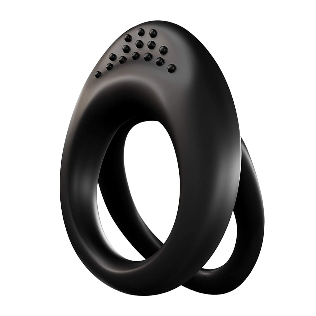 Ultra Soft Silicone Lock Ring for Men Double Rings Cock Rings Dual Rings Penisring Erection ...