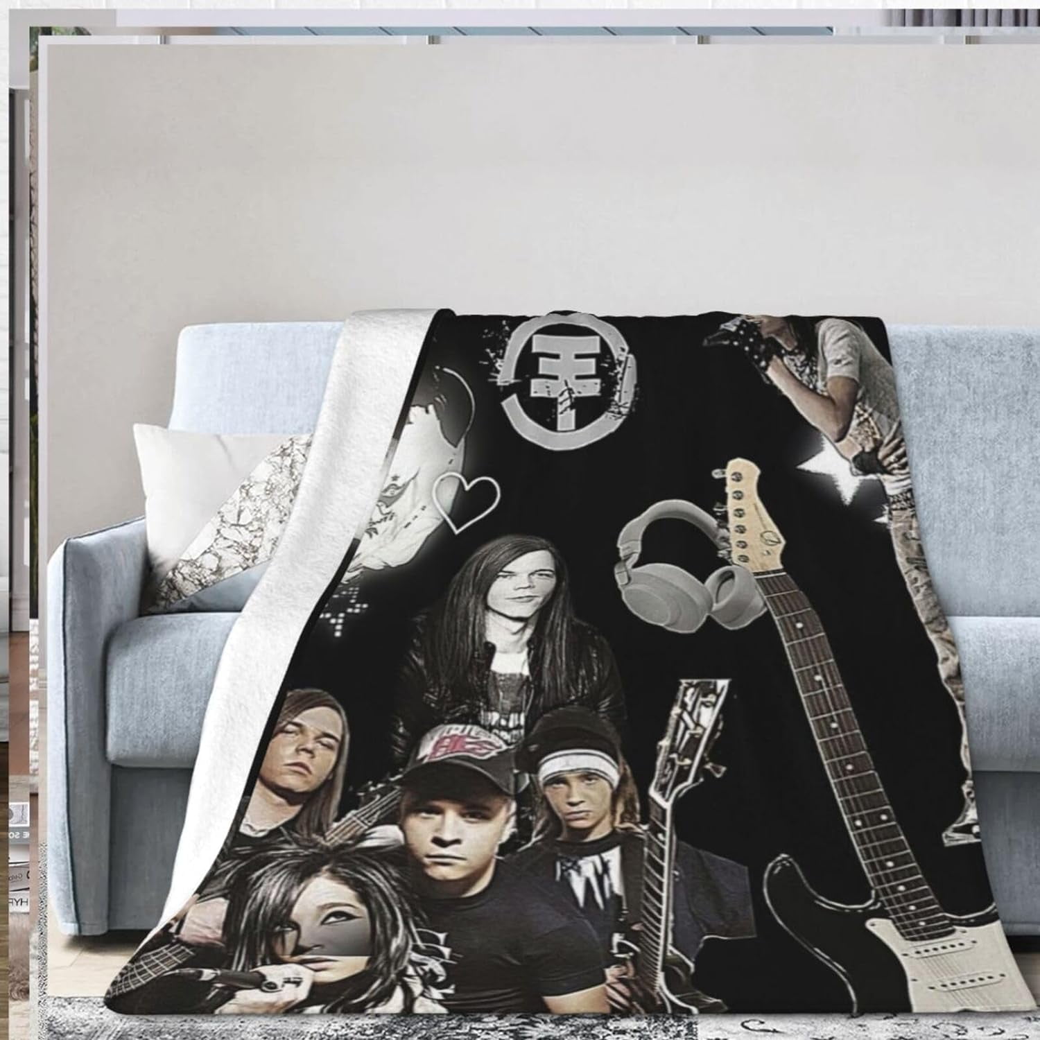 Ultra Soft Throw Blanket Tokio Music Hotel Flannel Light Weight Warm ...