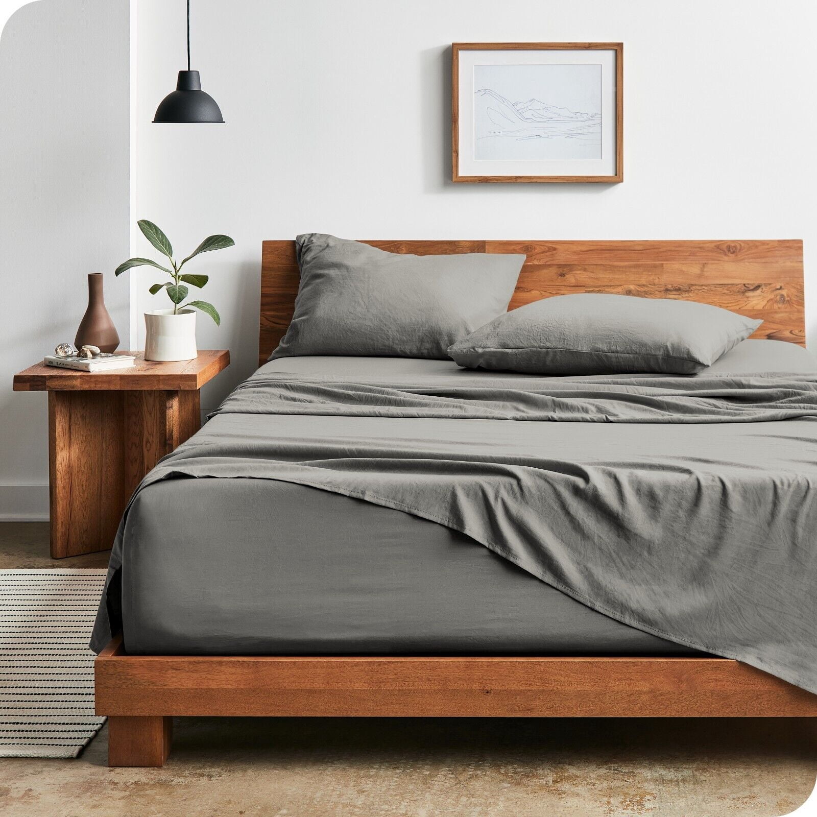 Ultra-Soft Washed Microfiber Sheet Set - Premium 1800 Collection ...