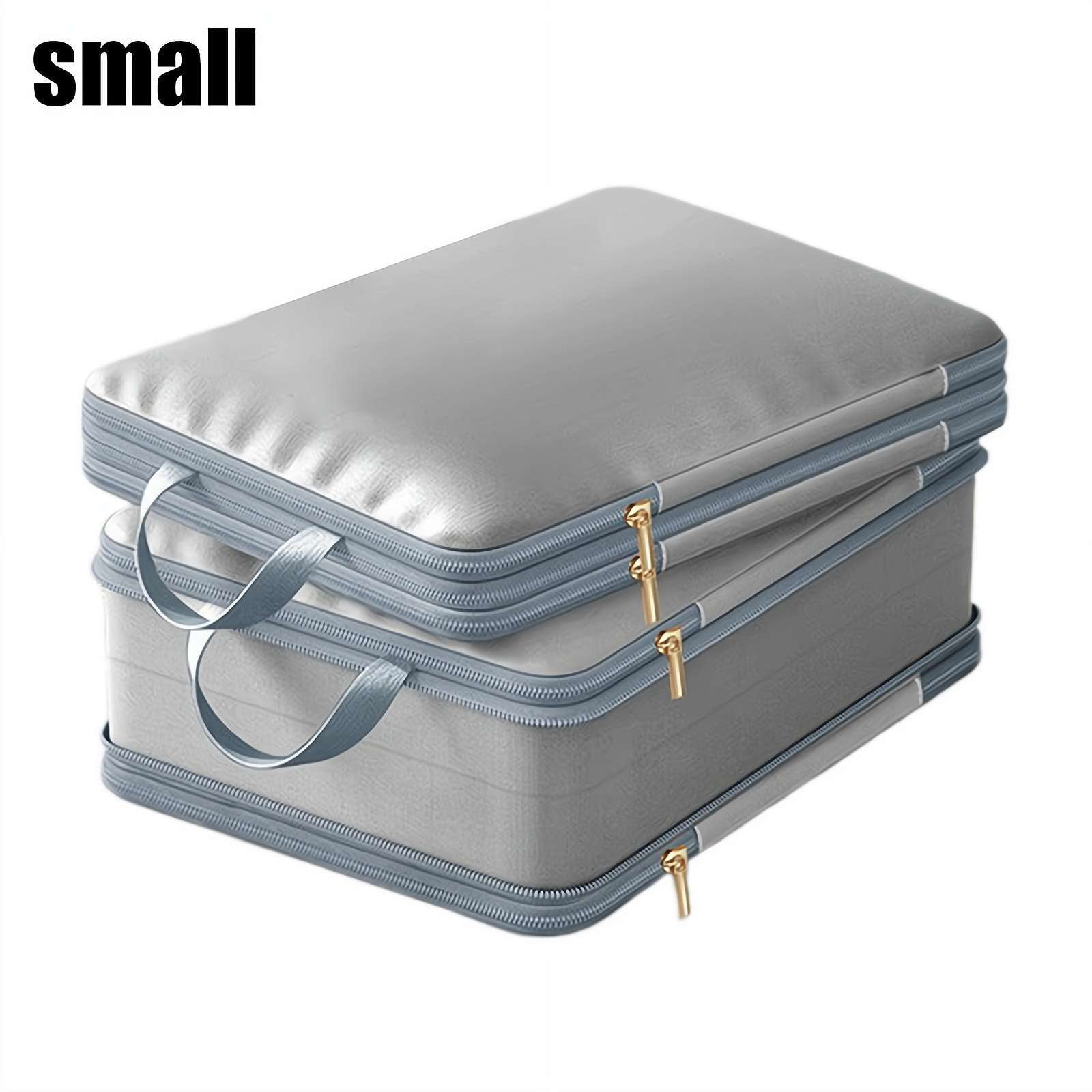 Ultra Space Saving Self Compression Organizer, New Space Saver Quilt ...