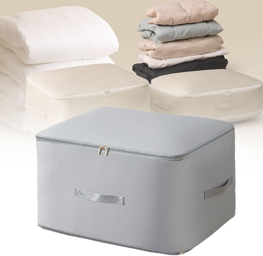 Ultra Space Saving Self Compression Storage Organizer Boxes, Heavy Duty ...