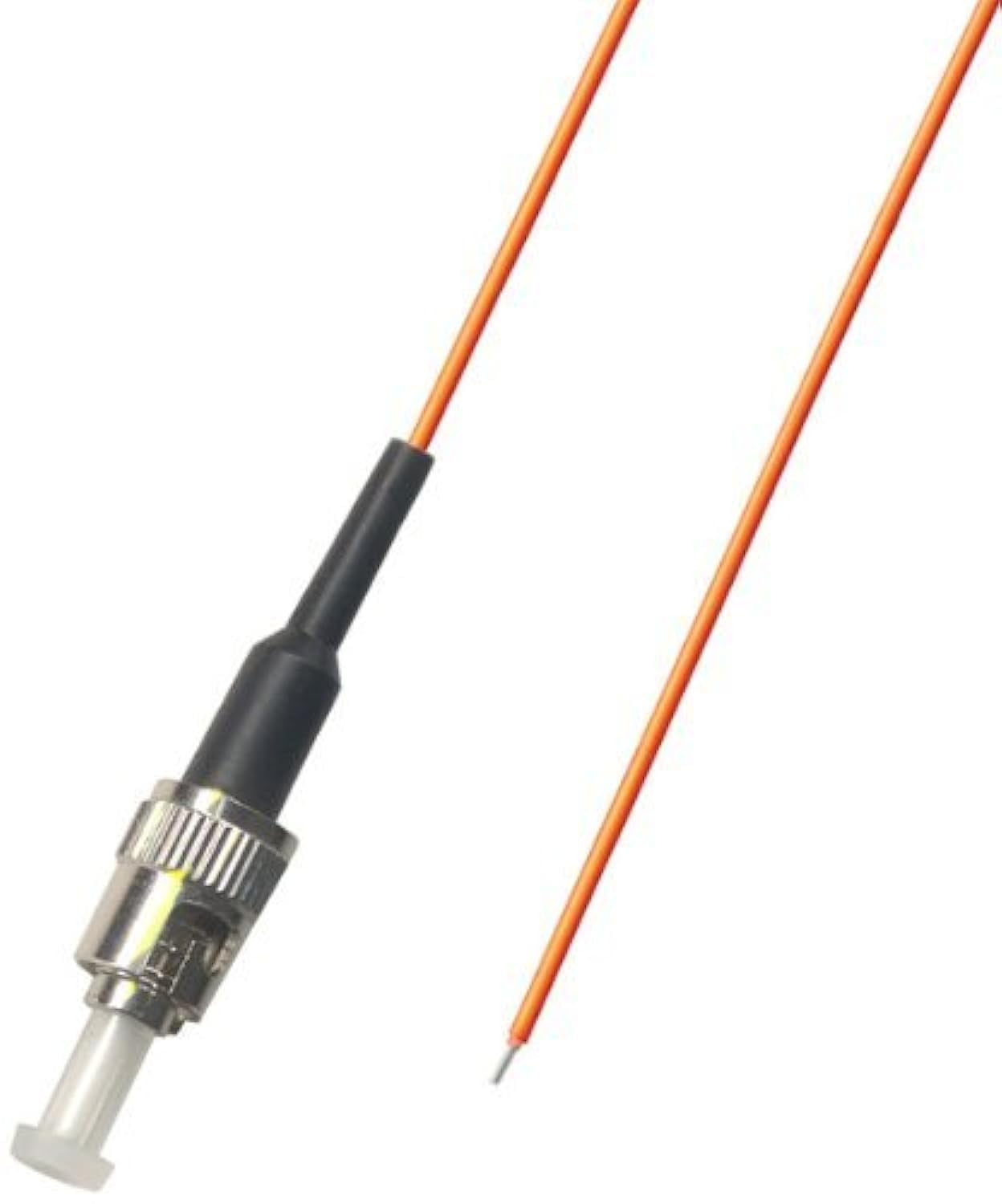 Ultra Spec Cables 10 Pack ST Multimode 62.5/125 Simplex Pigtail Fiber ...