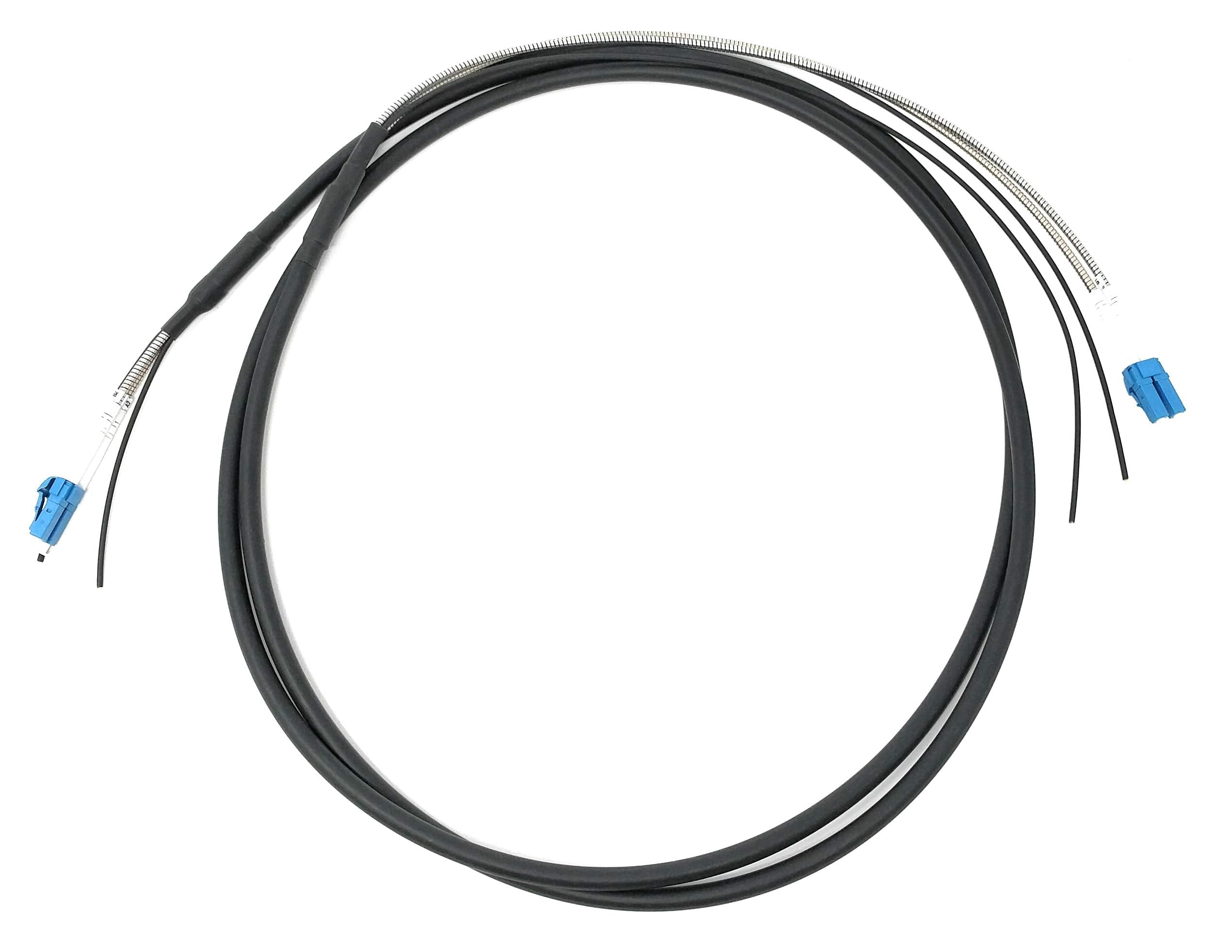 Ultra Spec Cables FTTA/CPRI Waterproof Armored LC-UPC Singlemode Duplex ...
