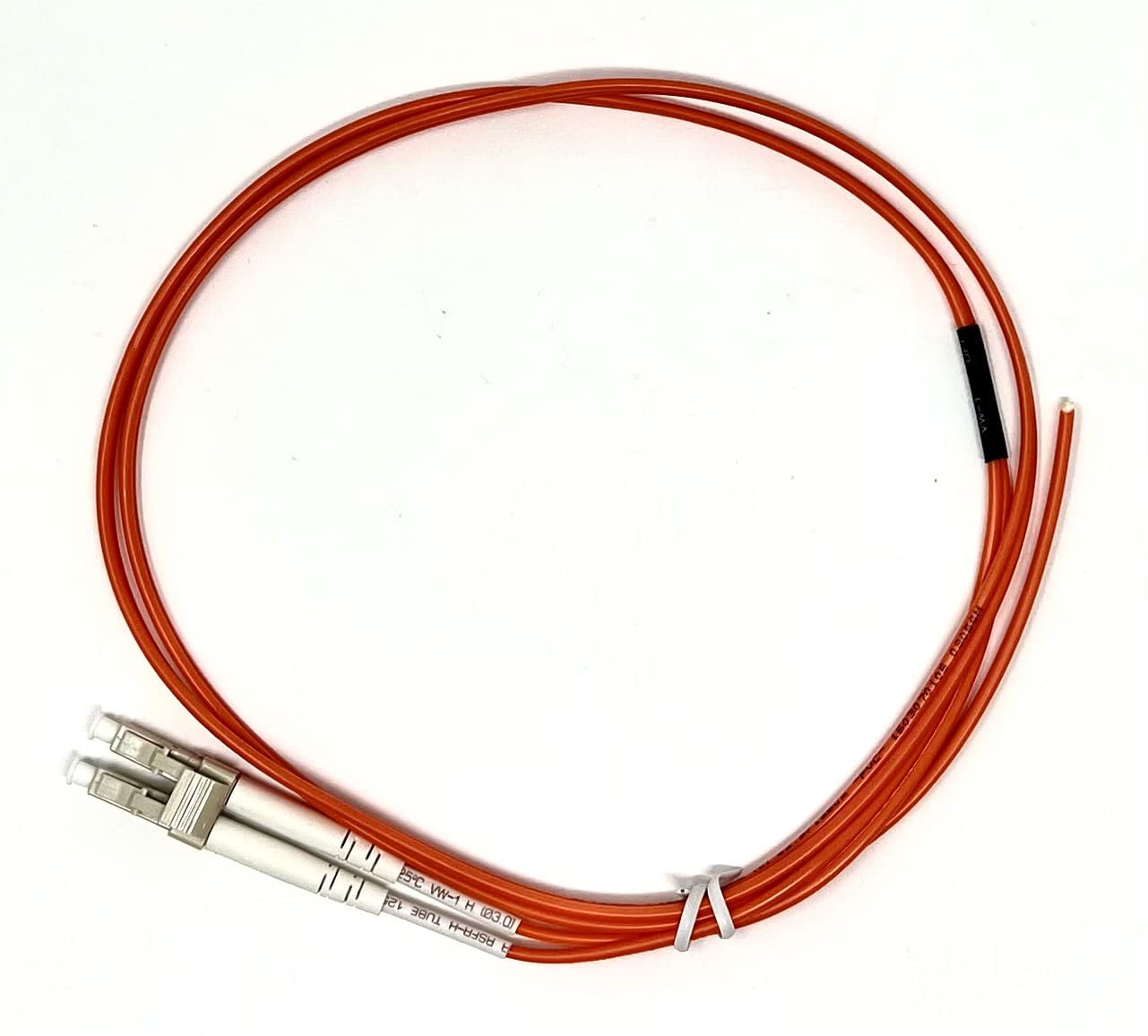 Ultra Spec Cables Fiber Optic Pigtail LC Multimode Duplex 1M (50/125) 2 ...