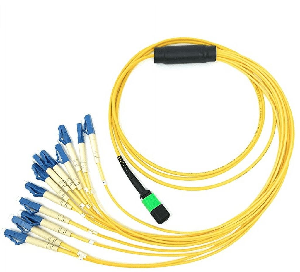 Ultra Spec Cables Singlemode MPO Female APC to 12 x LC-UPC Simplex ...