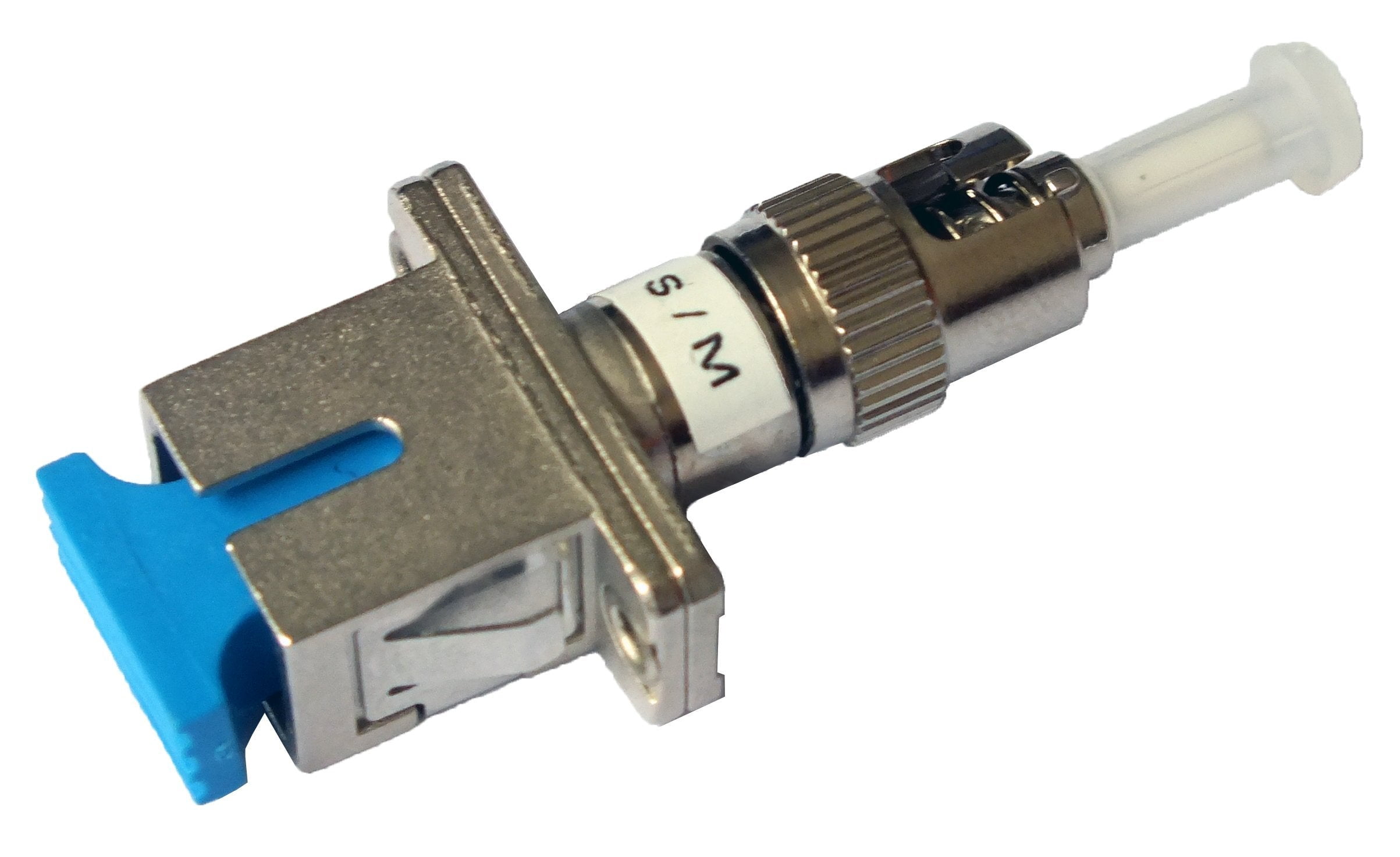 Ultra Spec - ST-Male to SC-Female Hybrid Fiber Adapter - Singlemode (9/ ...