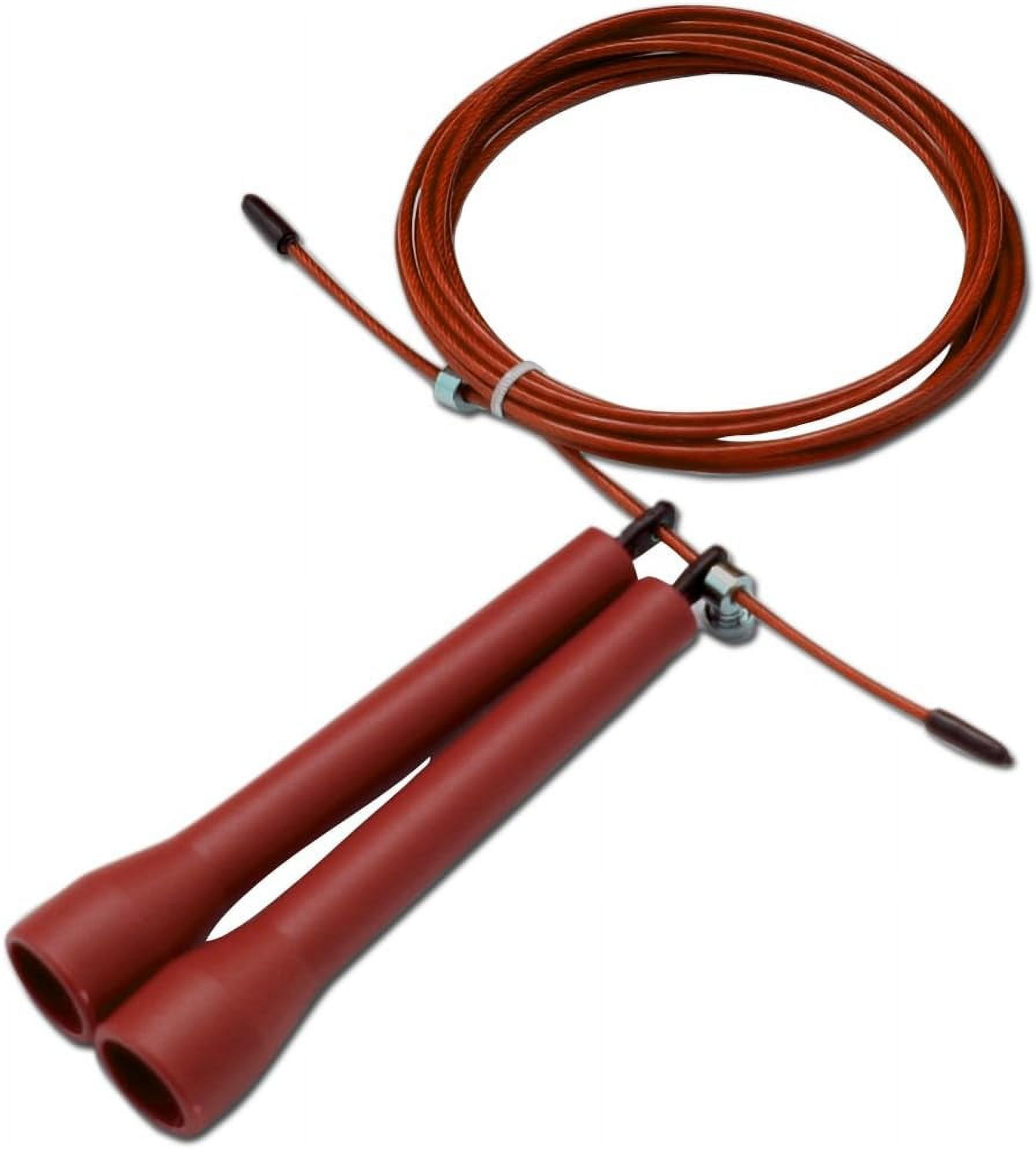 Ultra Speed 10 Ft Adjustable Cable Jump Rope, Super Fast for Double ...