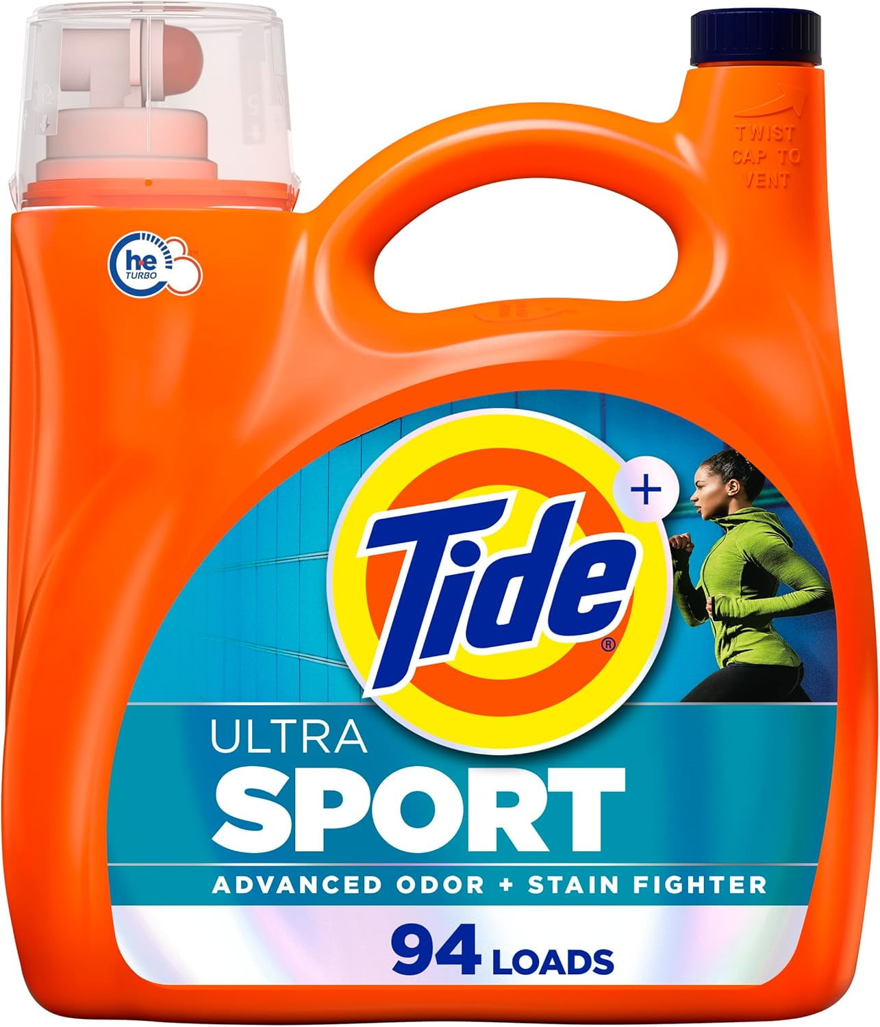 Ultra Sport Liquid Laundry Detergent, 132 fl oz, 94 Loads, Laundry ...