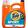 Ultra Sport Liquid Laundry Detergent, 132 fl oz, 94 Loads, Laundry ...
