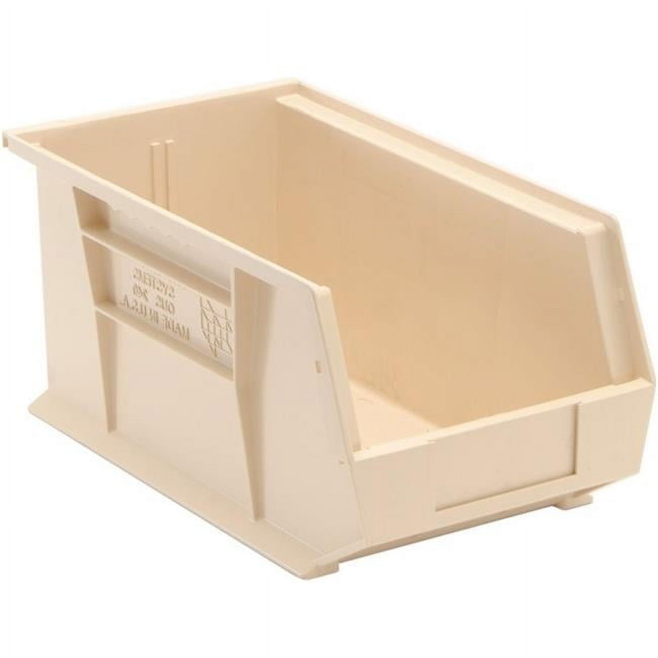 Ultra Stack & Hang Bin, Ivory - 14.75 x 8.25 x 7 in. - Walmart.com
