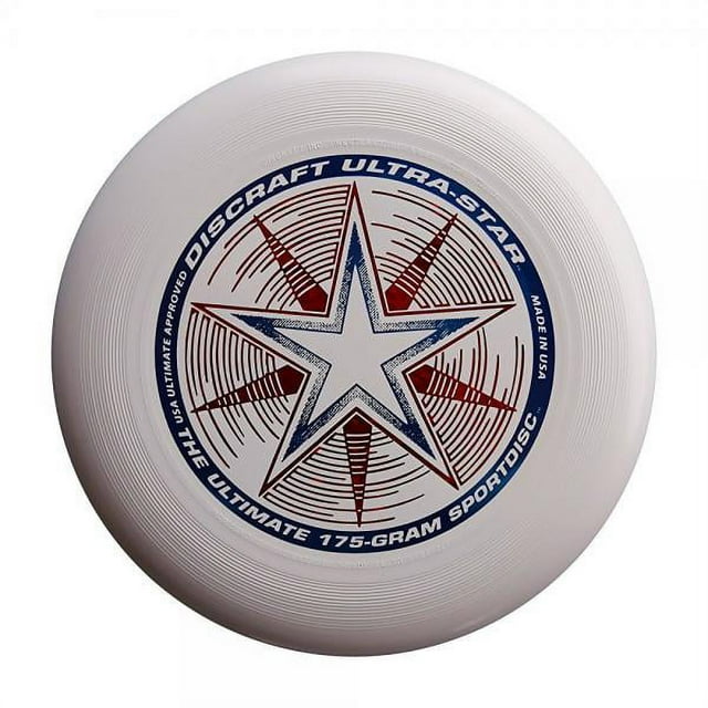 Ultra-Star 175G Ultimate Disc - White, Frisbee Golf Comet - Walmart.com