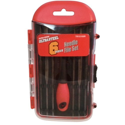 Ultra Steel Needle File Set with Case, 6pc - Walmart.com