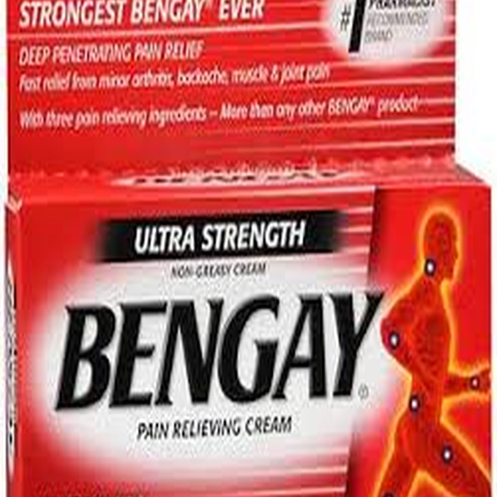 Ultra Strength Bengay Pain Relief Cream, - Walmart.com